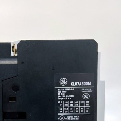 NEW General Electric CL07A300M Electric Contactor 100A 600V 50/60Hz | eBay