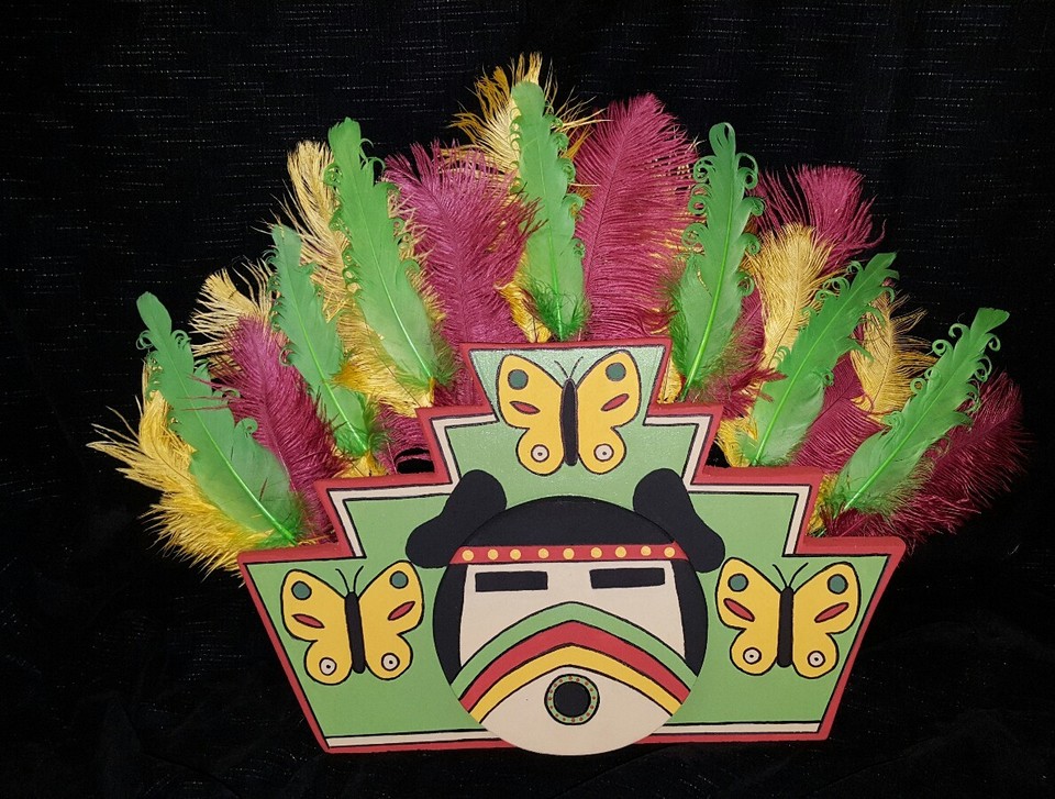 Kachina Katsina Butterfly Mask Southwest Decor Wall Art Native American ...