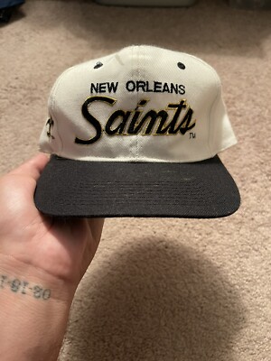 Vintage 90s Sports Specialties Double Script New Orleans Saints ...