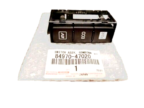 Toyota Genuine Prius V Combination Switch EV / ECO / PWR 2012-2017 ...
