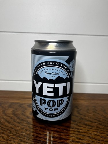 Yeti 12 oz Aluminum Pop/Soda Stash Can, Emergency Stash For Valuables ...