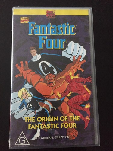 Marvel The Fantastic Four The Origins Of The FF VHS | eBay