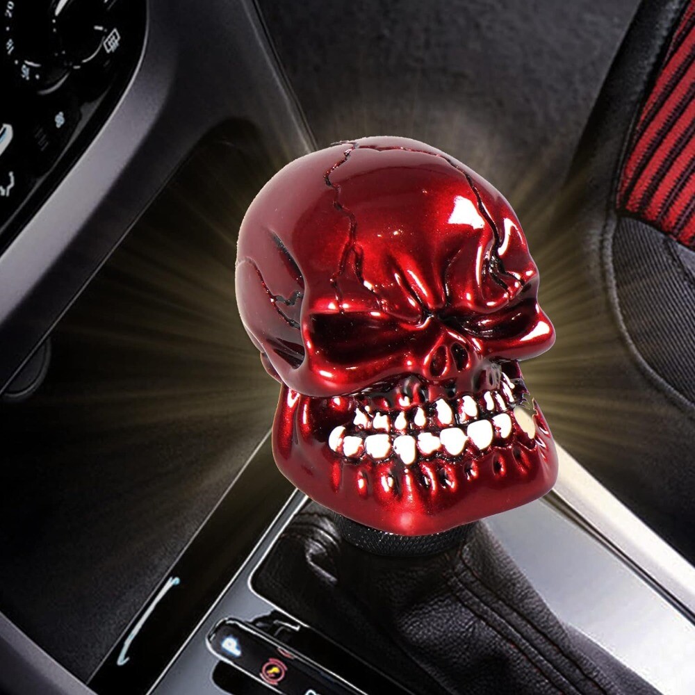 Resin Devil Skeleton Shape with Big Tooth Shifter Knob 743254324101 ...