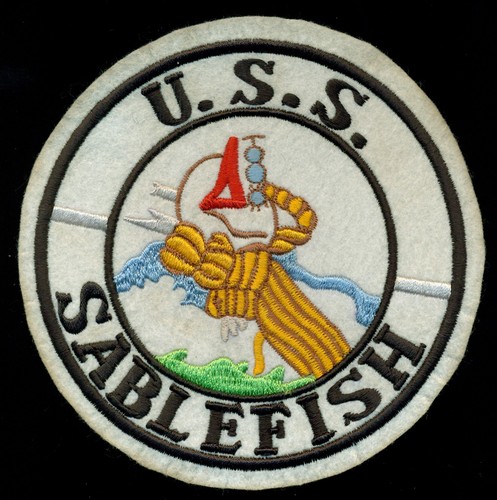 USN USS Sablefish Patch S-23 | eBay