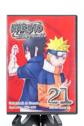 Naruto Shippuden DVD Set 21 Original & Uncut Episodes 258-270 | eBay