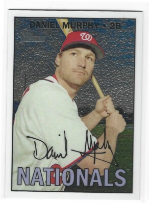 DANIEL MURPHY 2016 TOPPS HERITAGE CHROME #547/999 NATIONALS S3 | eBay