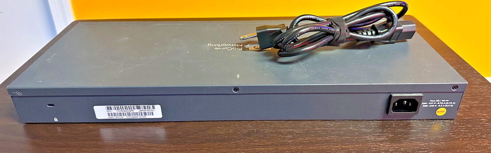 HP J9450A ProCurve 1810G-24 SILENT 24 Port Managed Gigabit Ethernet ...