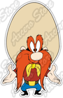 Yosemite Sam Gun Funny Cartoon Car Bumper Vinyl Sticker Decal 3.5"X5 ...