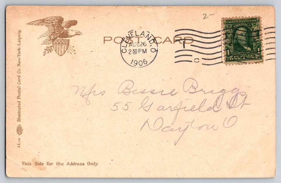 Postcard Public Square Cleveland Ohio Posted,UND B 1906 E 16 | eBay