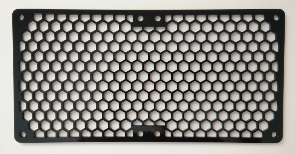 Honeycomb 160mm Radiator Double 80mm Fan Grill Computer Case Cooling ...