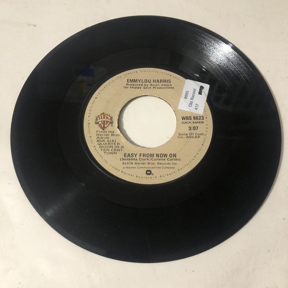 Emmy Lou Harris You’re Supposed To Be Feeling Good Record 45 Vinyl WB ...