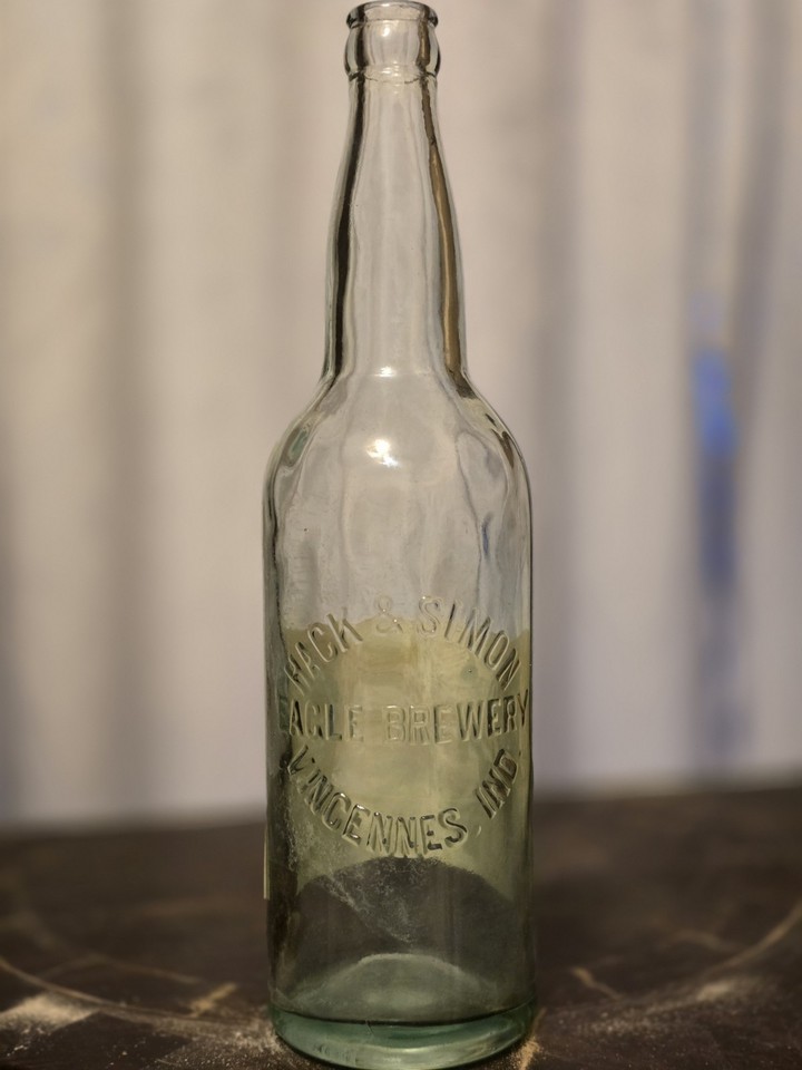 Pre Pro Hack & Simon Brewering Co Vincennes Indiana Beer Bottle ...