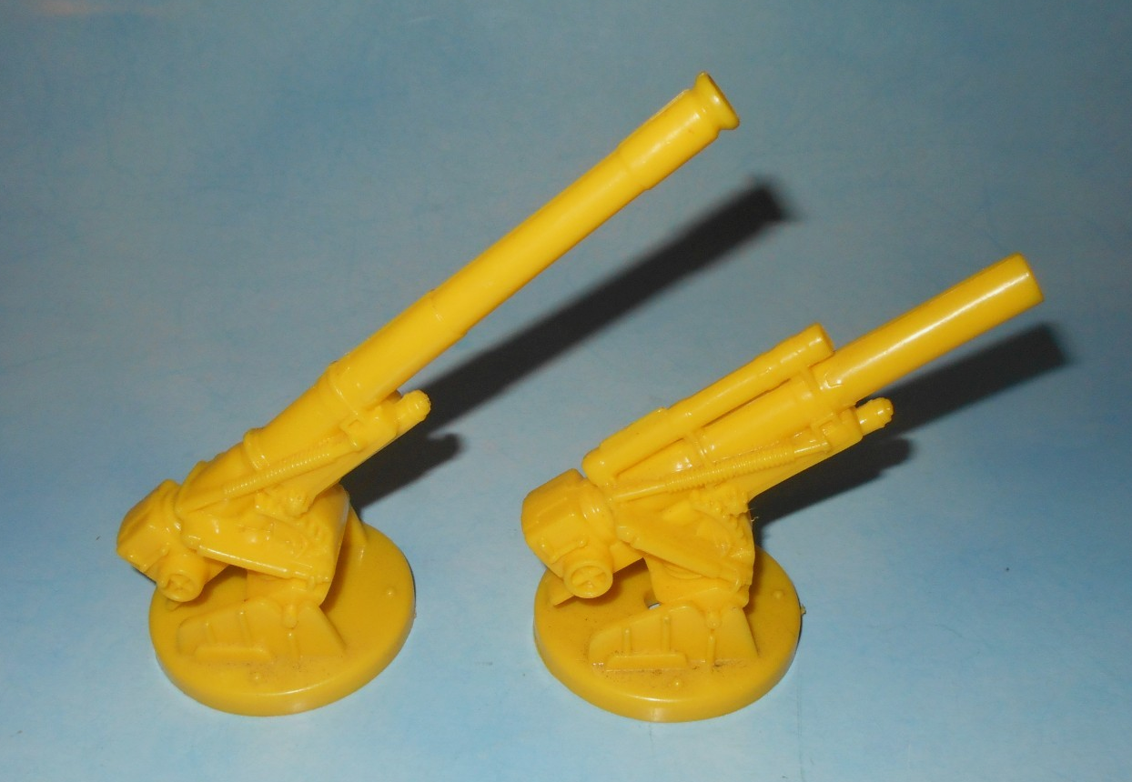 Vintage 1970 Marx Navarone Mountain Play Set Plastic Cannons for ...