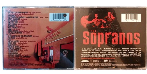 The Sopranos CD Soundtrack Lot HBO 3 Disc Set TV Gandolfini Mob Peppers ...