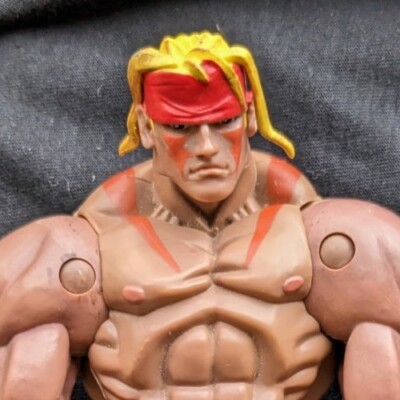 Street Fighter III Player 1 Round 1 Action Figure Alex Third Strike ...