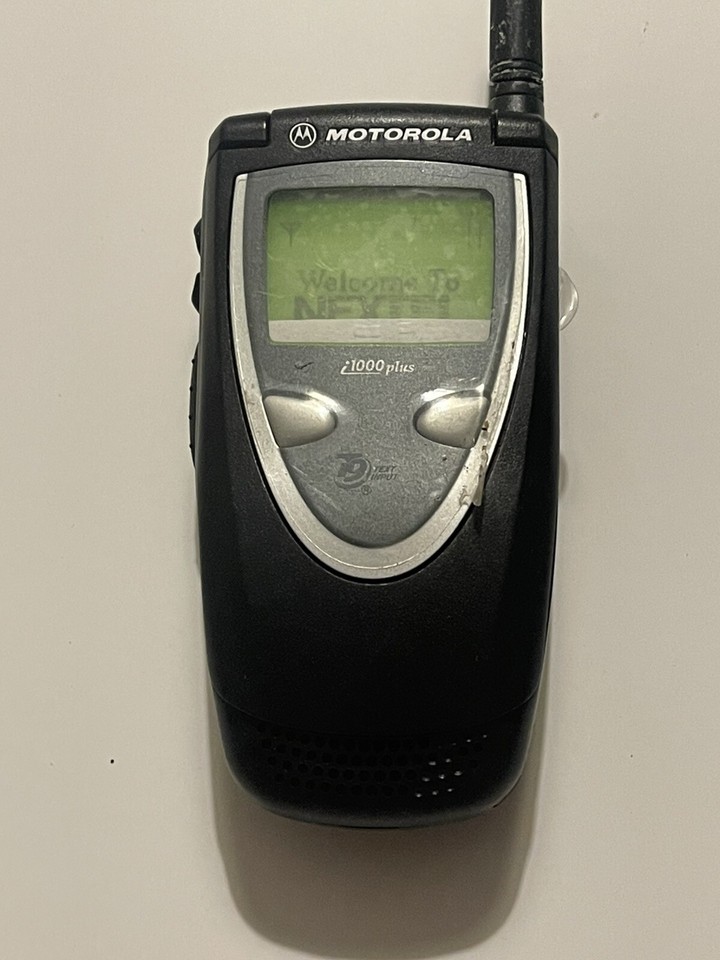 Motorola i1000 / Nextel i1000 Black (Nextel) Flip Phone 2 Way Radio ...