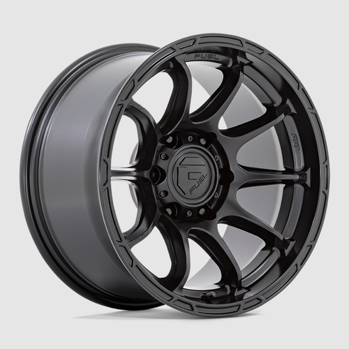 4 New 17" Fuel D791 Variant Matte Black 17x9 6x5.5 6x139.7 Wheels Rims ...
