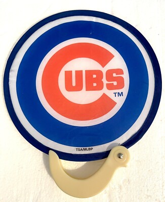 Chicago Cubs Pop Up Fan Nylon Logo 9x8” W/out pouch MLB Baseball | eBay