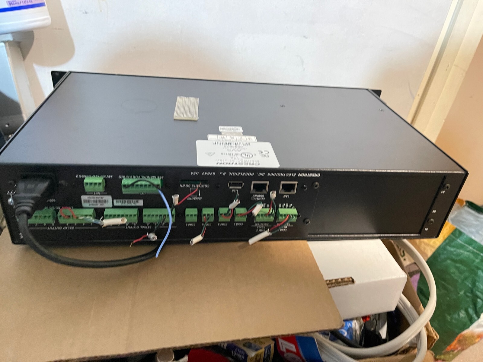 USED CRESTRON AV3 6504878 Advanced Control Processor with power cord (S ...