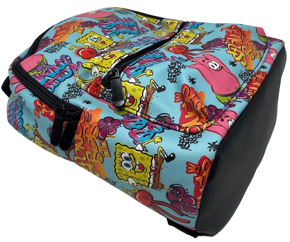 SpongeBob SquarePants Nickelodeon Characters Group Faux Leather Mini ...