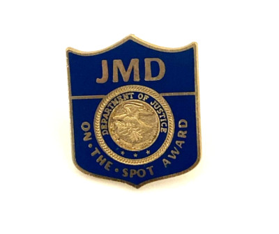 JMD DOJ Award Emblem (D2) | eBay