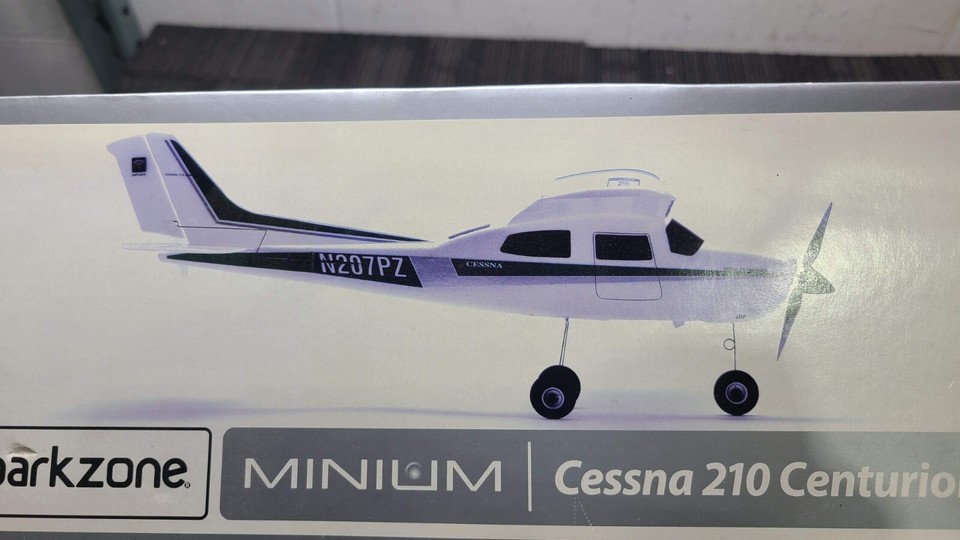ParkZone Cessna 210 Centurion 2.4GHz Ultra-Micro Indoor RC Airplane ...