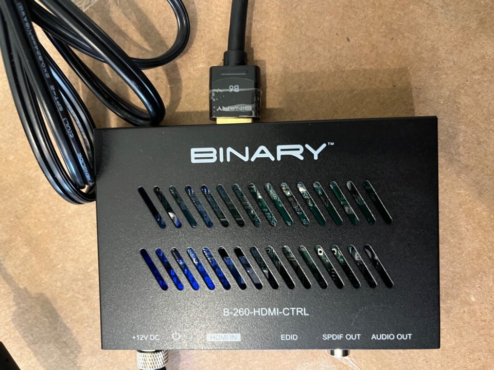 FINAL PRICE CUT *Binary/SnapOne B-260-HDMI-CTRL 4K HDR Controller& EDID Emulator | eBay