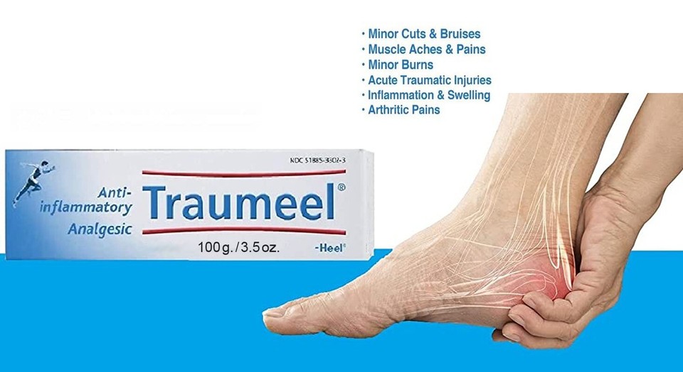 Traumeel S Homeopathic Cream 100g by Heel. Muscle & Joints Temporary ...