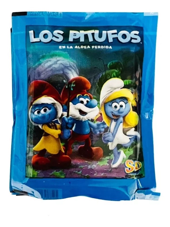 album + 50 envelopes Figuritas Smurf Pitufos - Original Sd Argentina | eBay
