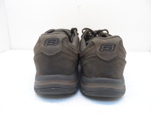 SKECHERS Men's Steel Toe Composite Plate Work Shoes 99999110 Brown 10 ...