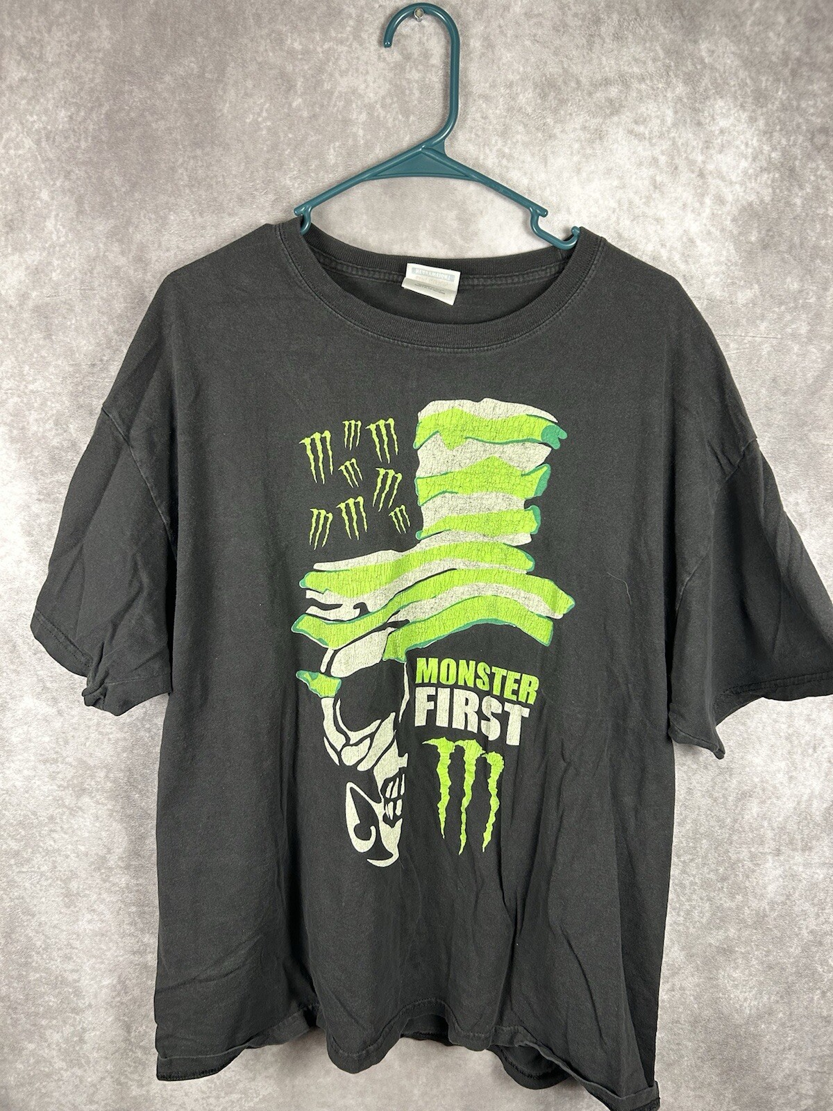 Vintage Y2K Grunge Monster Energy Drink Promo Graphic… - Gem