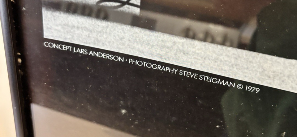 Vintage 1979 Blown Away STEVE STEIGMAN Weaver Gallery Poster 36x24 ...