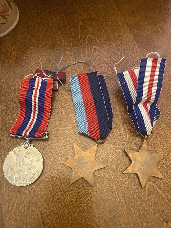 WW2 Medals 1939-1945 King George V1, 1939-1945 Star, France and Germany ...