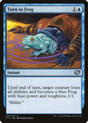 MTG Magic the Gathering Turn to Frog (130/397) Commander 2014 LP | eBay