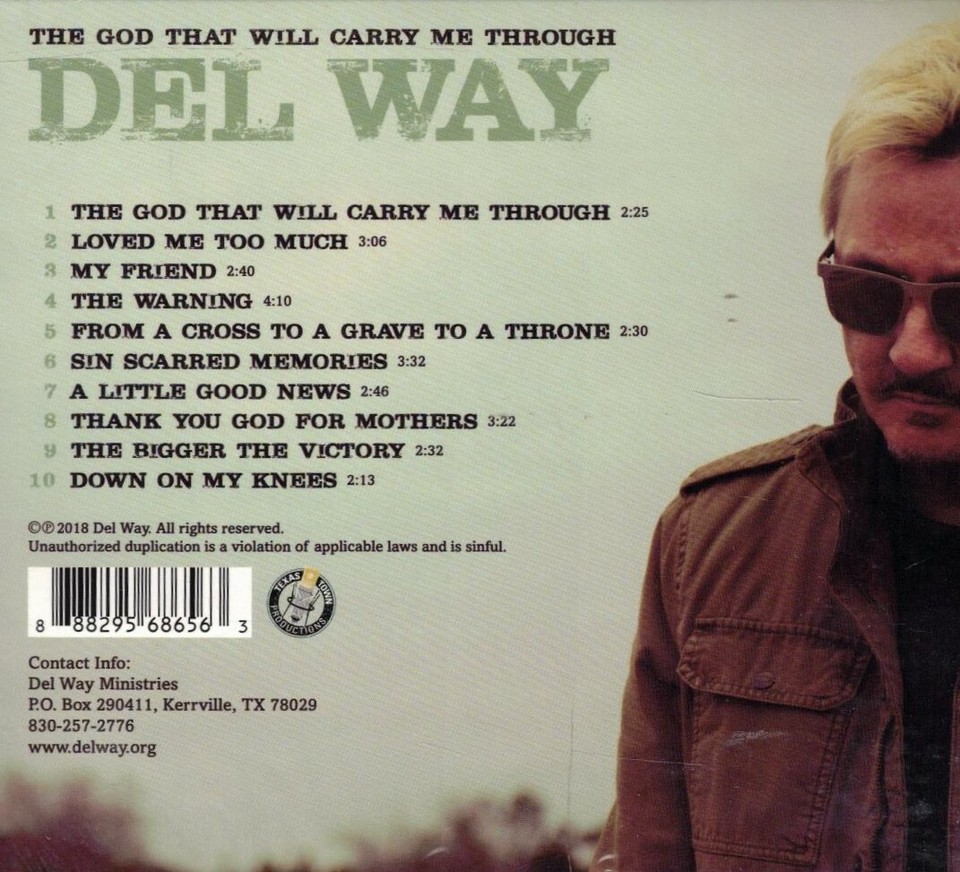 Del Way: The God That Will Carry Me Through (2018) CD | eBay