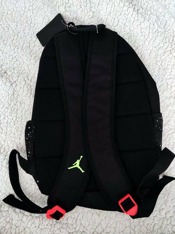 NIKE AIR JORDAN JUMPMAN BACKPACK SLING PREMIUM LAPTOP BLACK GYM RED ...