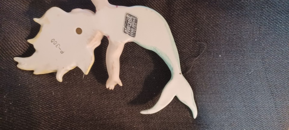 Vintage Napco/ Norcrest Ceramic MERMAIDS Wall Plaque Figurines | eBay