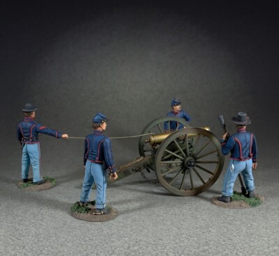 BRITAINS CIVIL WAR UNION 31418 READY TO FIRE UNION M1841 12 POUND ...