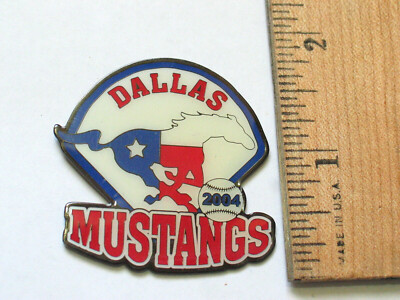 Dallas Mustangs Baseball Club Lapel Pin Youth Baseball Team Vantage | eBay