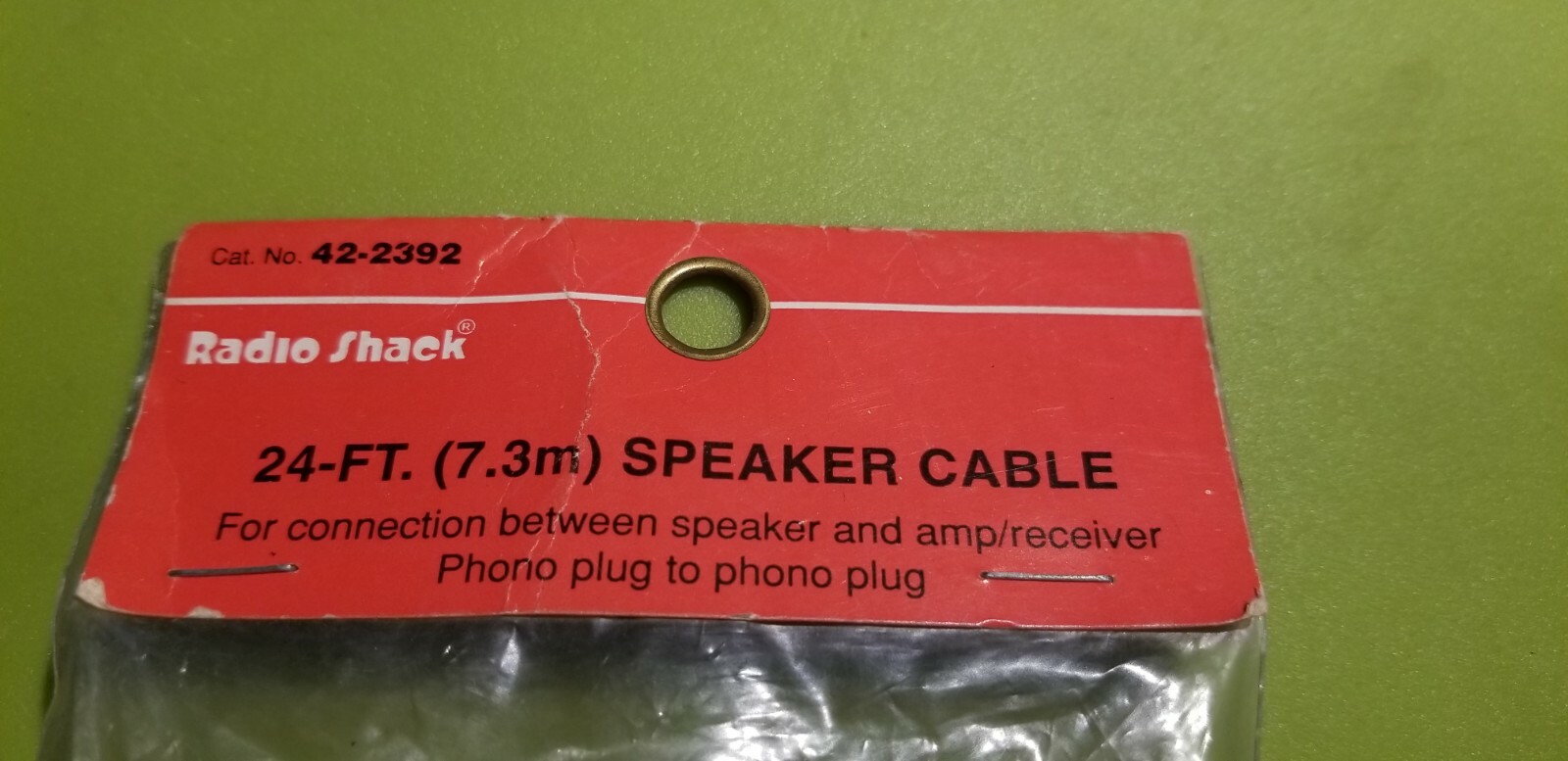 Radio Shack 24-ft (7.3m) Speaker Cable 42-2392 with RCA Ends | eBay