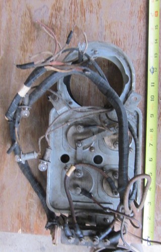 1948 - 1950 Ford F1 Pickup Dash Instrument Cluster & Wiring For Parts ...