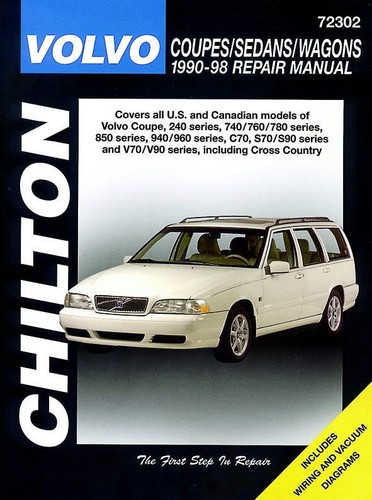 240 740 760 780 90-98 Revue Technique Haynes Chilton VOLVO Anglais Etat ...