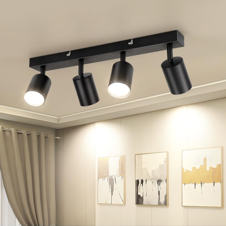 LED Ceiling Light 5W Light Bathroom Kitchen Wall Lamp 1-4 Way Spot ...