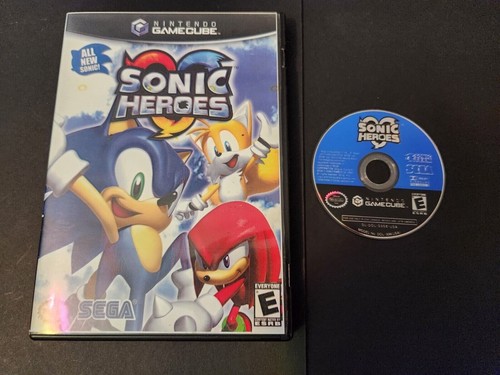 Sonic Heroes Original Release Nintendo Gamecube With Case Great Shape ...