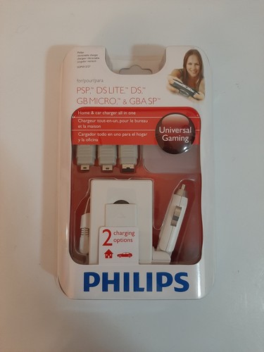 Philips SGP5012 Retractable AC/DC Charger for Nintendo DS Lite & Sony ...