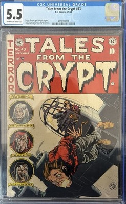 Tales from the Crypt #43 CGC 5.5 EC Comics August-September 1954 Jack ...