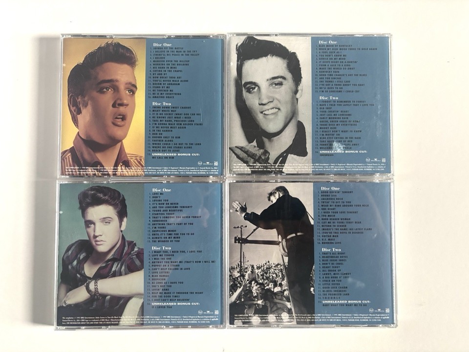 Elvis Presley Time Life Collection (Rock, Love, Country, Gospel, 8 ...