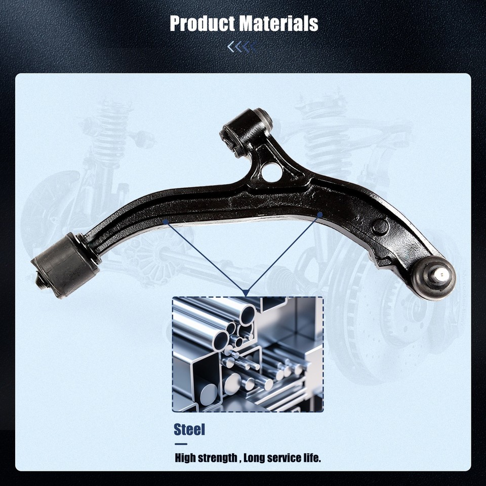 10x Fit For 1996-2000 Chrysler Town & Country Front Lower Control Arm ...