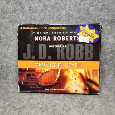 Memory in Death Nora Roberts, Writing As J. D. Robb Audiobook 5 CD ...