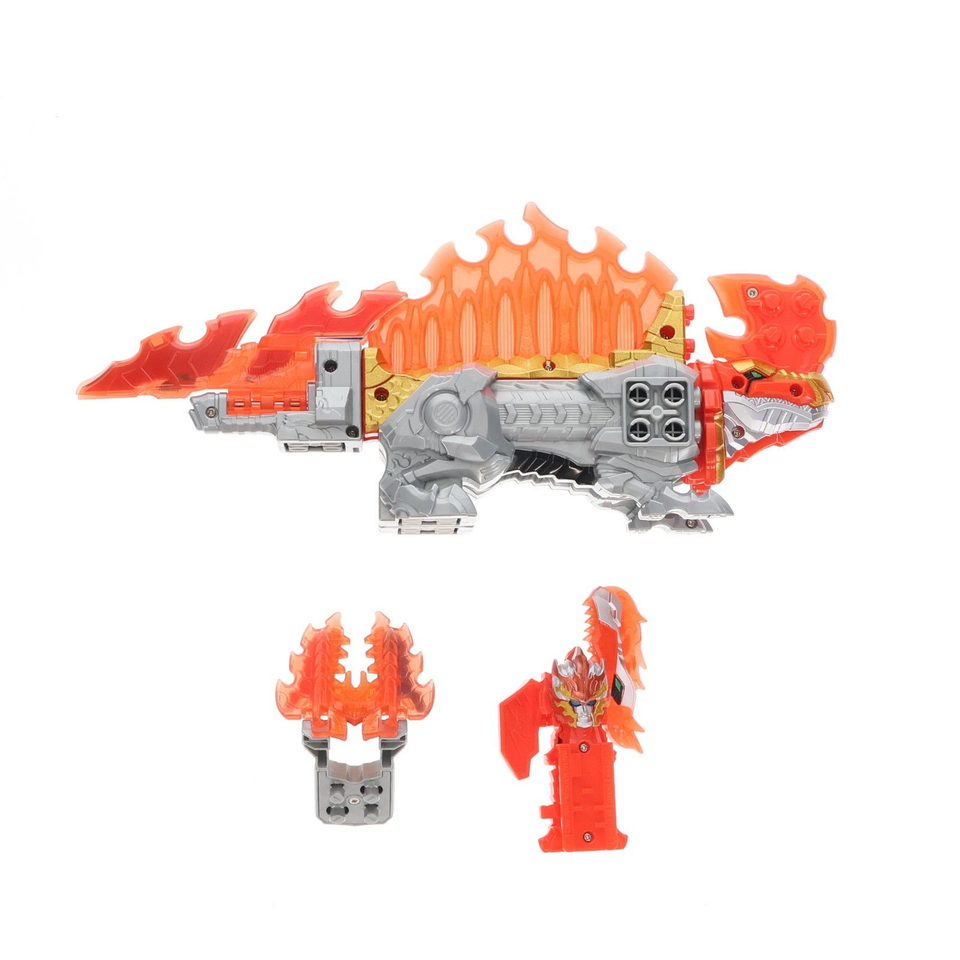 Power Rangers Dino Fury Ryusoulger DX DimeVolcano Dimetro Blazing Zord ...